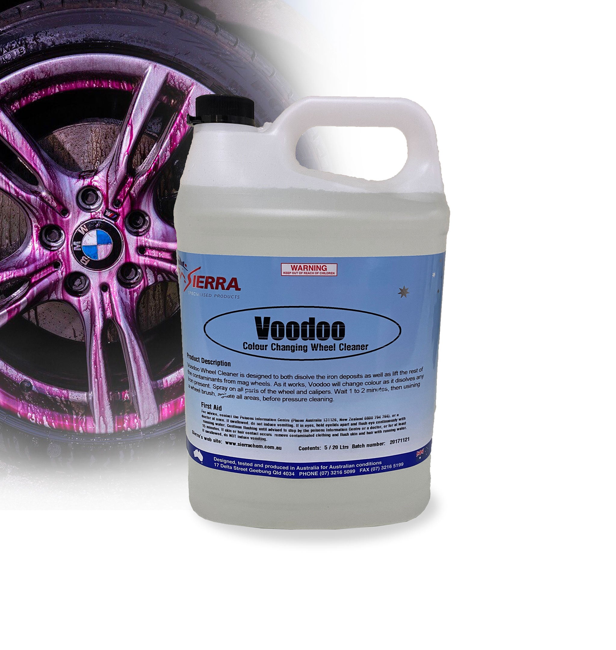 Voodoo Wheel Cleaner | Sierra Aust
